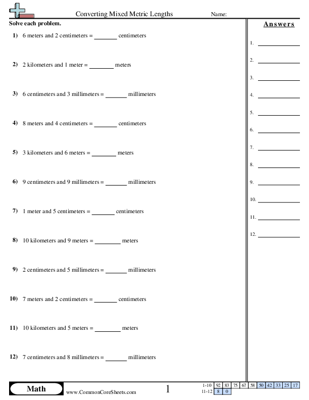 Measurement Worksheets | Free - Distance Learning, worksheets and more ...