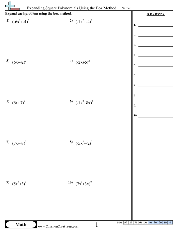 Algebra Worksheets | Free - Distance Learning, worksheets and more ...