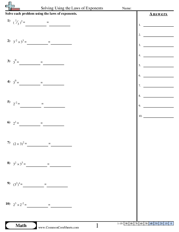 Algebra Worksheets | Free - Distance Learning, worksheets and more ...