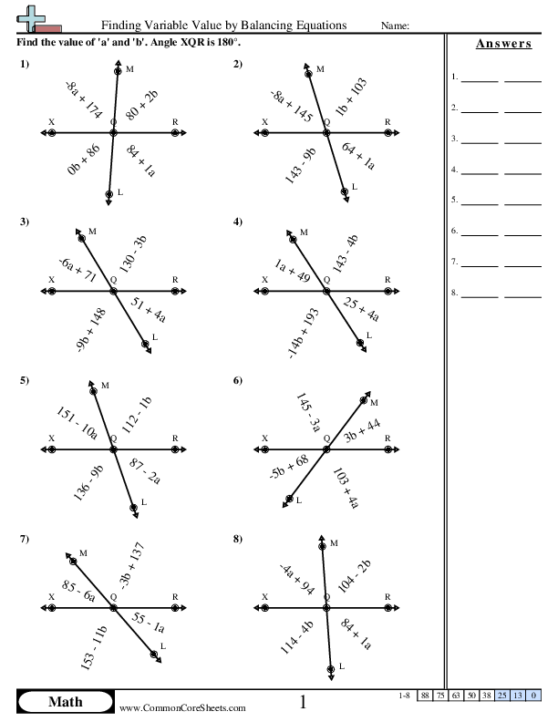 Angles Worksheets | Free - Distance Learning, worksheets and more ...