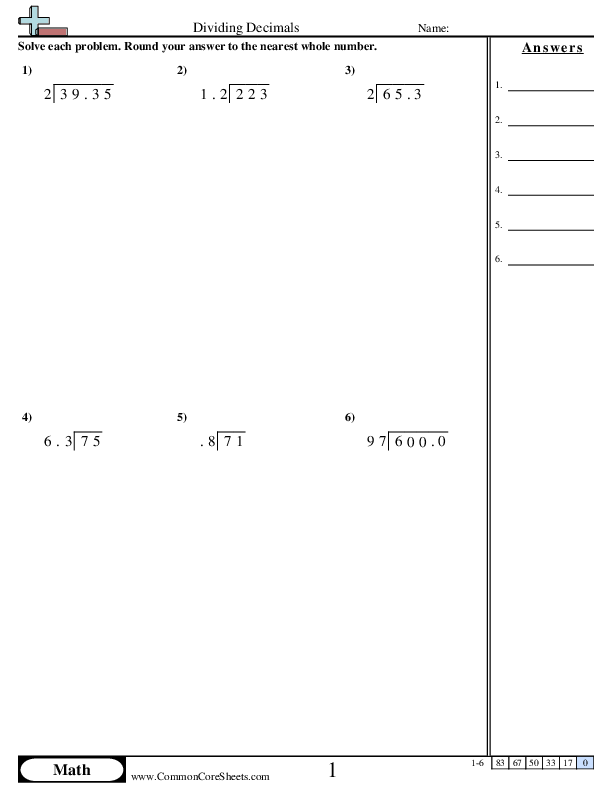 5.nbt.7 Worksheets | Free - Distance Learning, worksheets and more ...