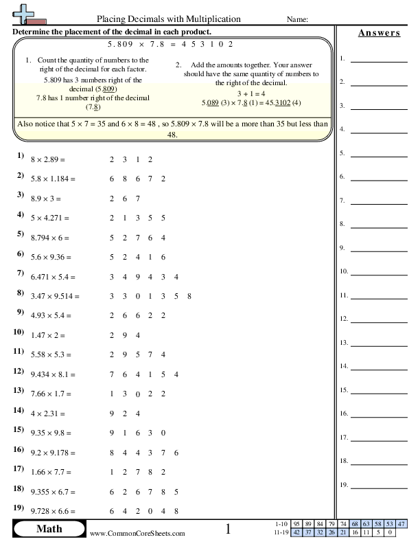 5.nbt.7 Worksheets | Free - Distance Learning, worksheets and more ...