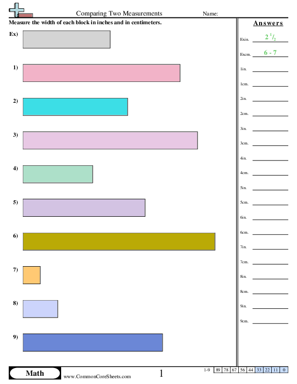 Measurement Worksheets | Free - Distance Learning, worksheets and more ...