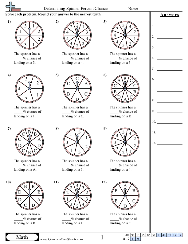 CommonCoreSheets.com: Free distance learning and math worksheets, daily ...
