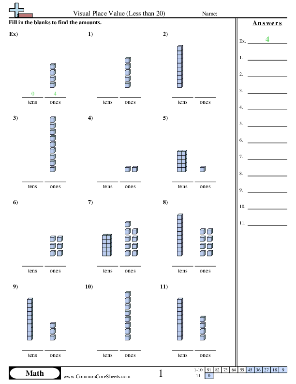 Value & Place Value Worksheets | Free - Distance Learning, worksheets ...
