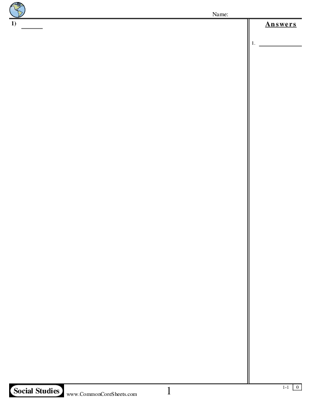 Geography Worksheets | Free - Distance Learning, worksheets and more ...